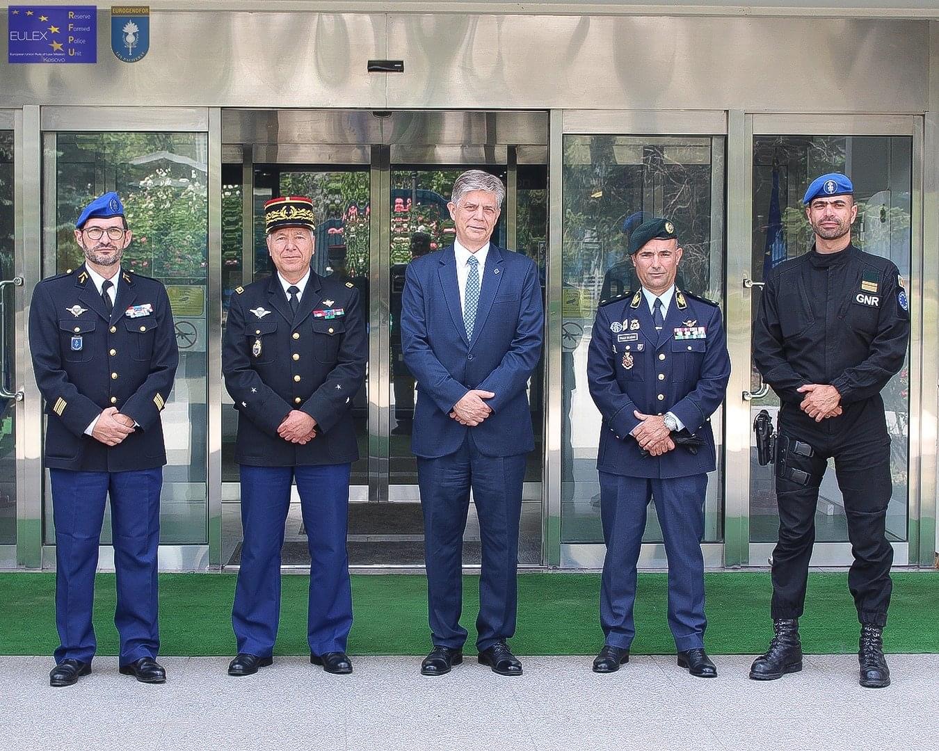 RFPU Medal Parade- EULEX Kosovo – EUROGENDFOR
