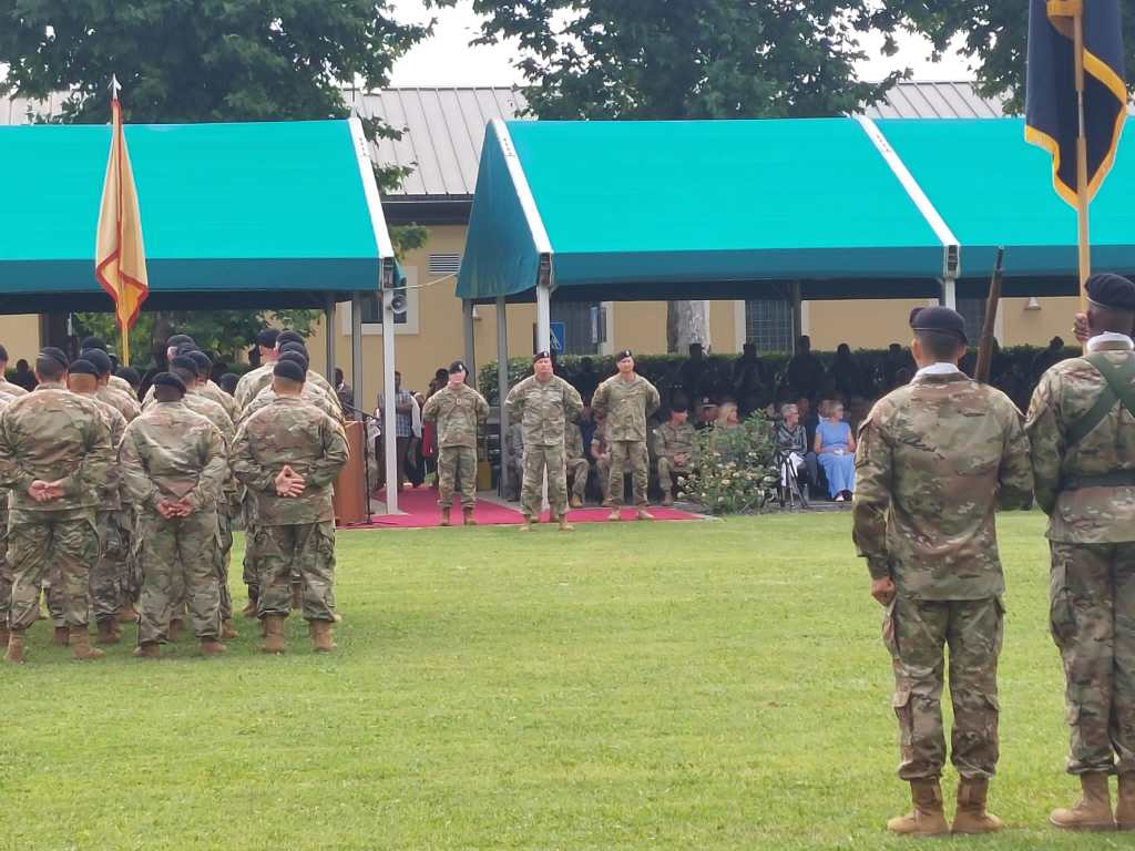 Caserma Ederle Ceremony