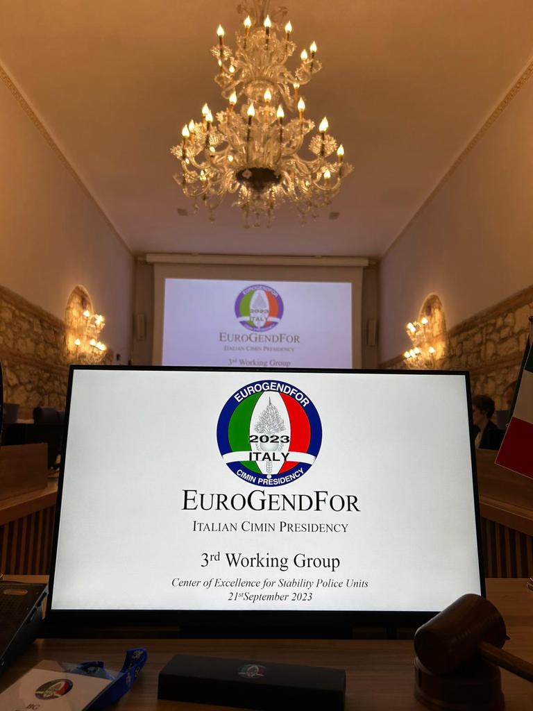 HIGH LEVEL COMMITTEE WORKING GROUP AT CHINOTTO BARRACKS